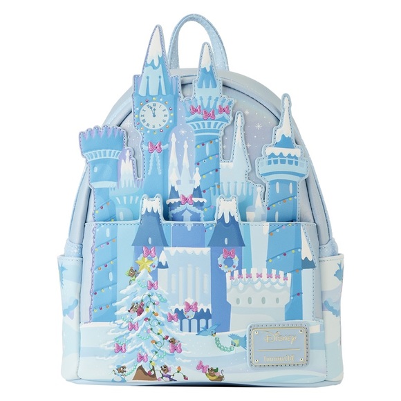 Loungefly | Bags | Loungefly Cinderella Exclusive Holiday Castle Light ...